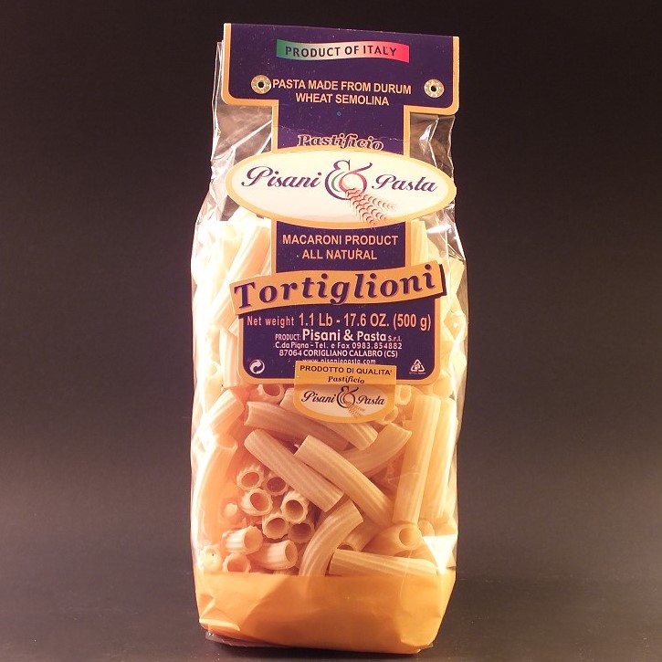 Tortiglioni (Rigatoni) - Pisani & Pasta - Russo's Gourmet Foods ...